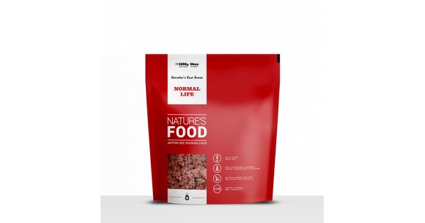 Ωμη τροφη Σκυλου - Nature’s Normal Life Breeder's Raw 1kg κιμάς : Για ...